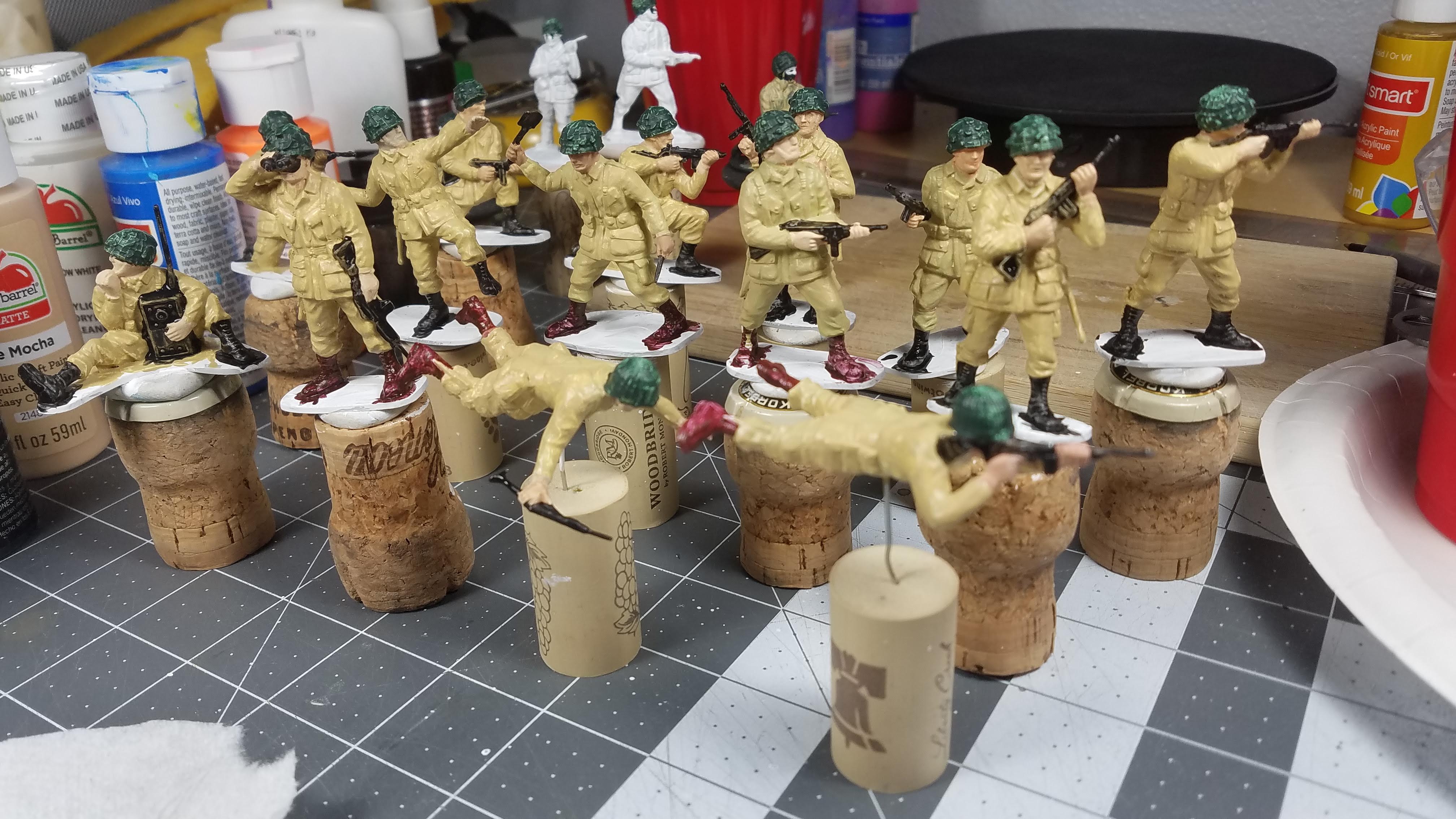 Some WW2 Paras progress – Dec 2022 – A Little Bit of Glue